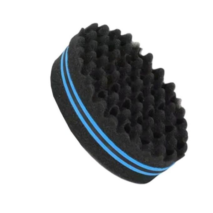 Shop Oval Double Sides Magic Twist Hair Brush Sponge Brush