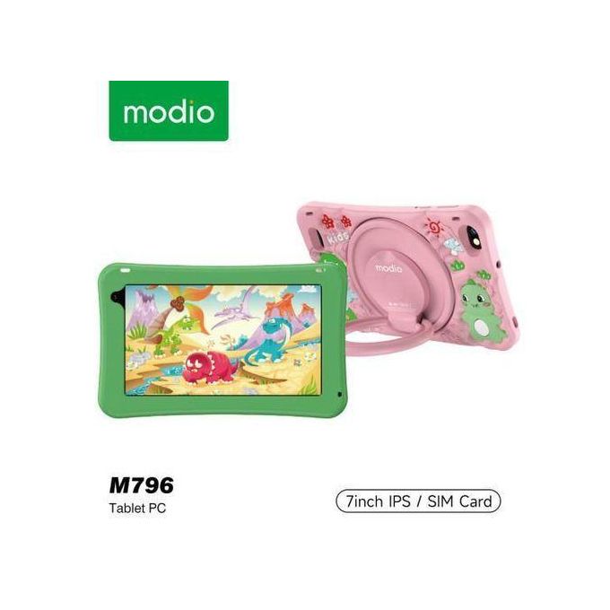 Shop 7inch Sim + WiFi 6/256GB Android Kids Tablet With Free Gifts ...
