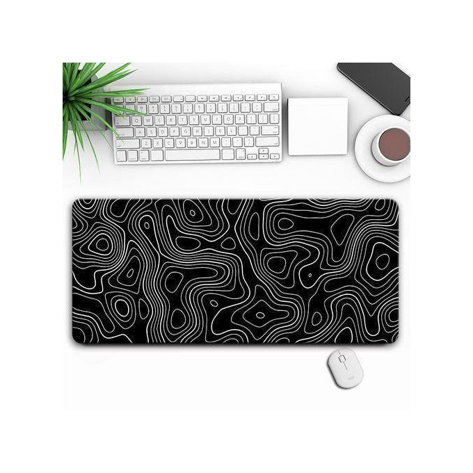 Shop Abstract Line Texture Game Mouse Pad Keyboard Pad,Size: 80 X 30cm ...