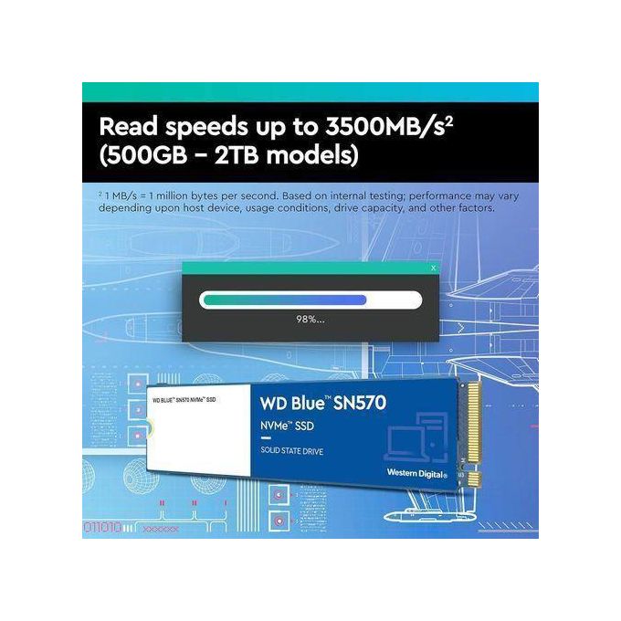Shop Western Digital WD Blue SN570 NVMe SSD