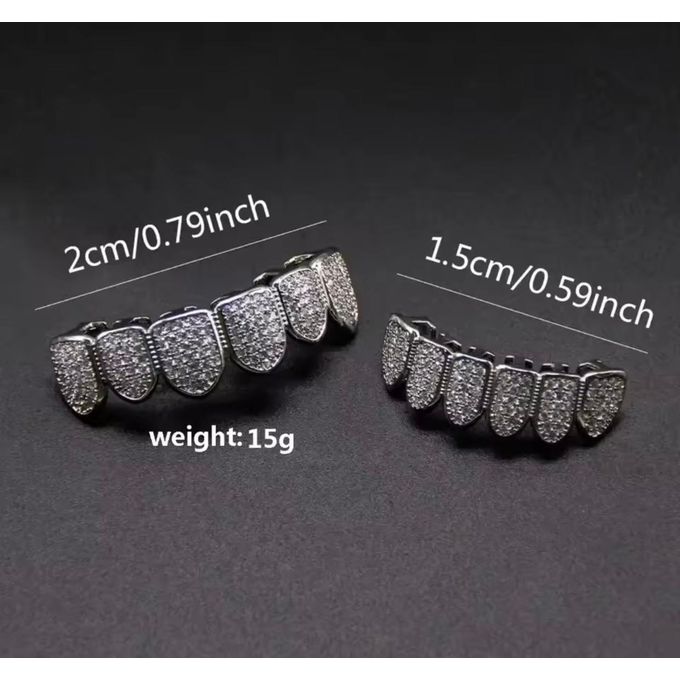 Shop Diamond Iced-out teeth grills | Jumia Uganda