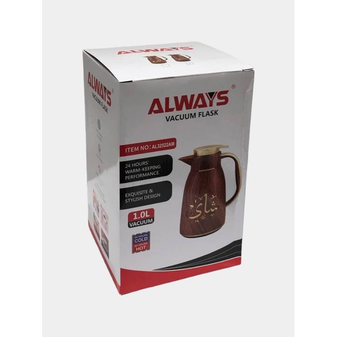 Shop 1 Litre Life Golden Butterfly Hot And Cold Thermal