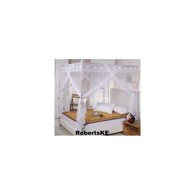 Shop 5 By 6 White Mosquito Net With Portable Metallic Stand Designs ...