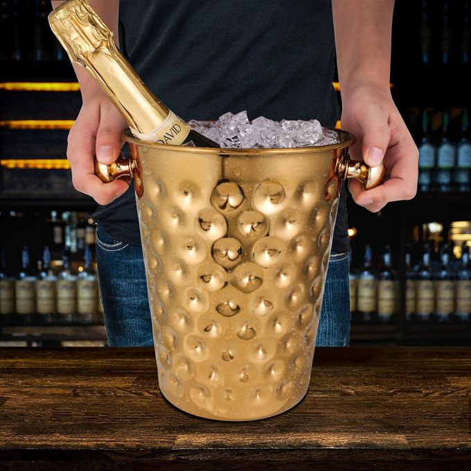 Shop Fashionable And Creative Ice Bucket Stainless Steel