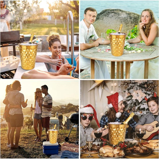 Shop Fashionable And Creative Ice Bucket Stainless Steel