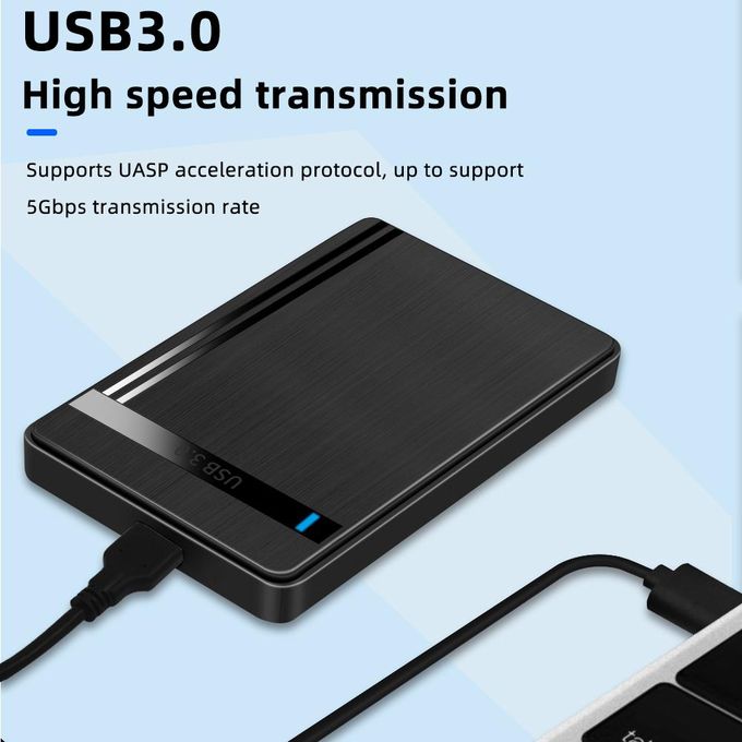 Shop External Hard Disk Casing USB 3.0 - Black