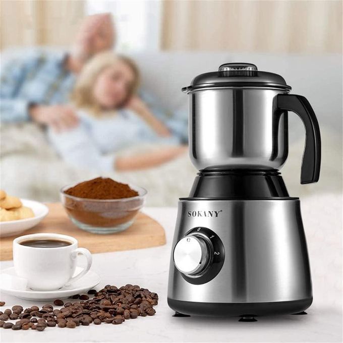 Shop Electric Coffee Grinder Stainless Steel Brushed