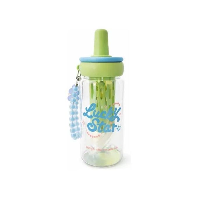 Shop 1 Piece Of 800ml Silicate Portable Flower Glass Water