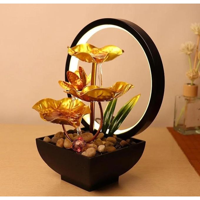 Shop Tabletop Water Fountain Small Desk Waterfall Fountain