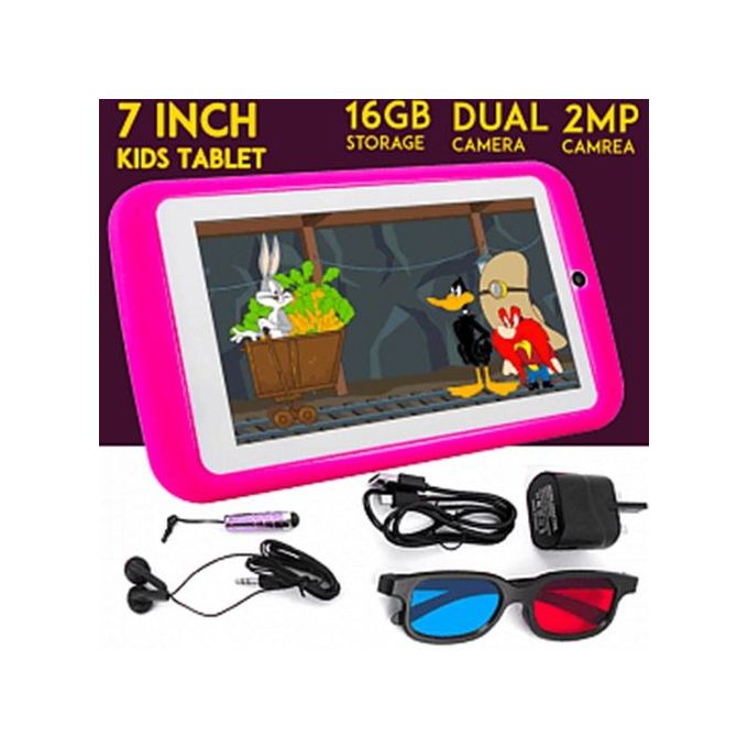 Shop Atouch Atouch 7-Inch 1GB RAM +16GB Android 6.0 Kid's Tablet PC K88 ...