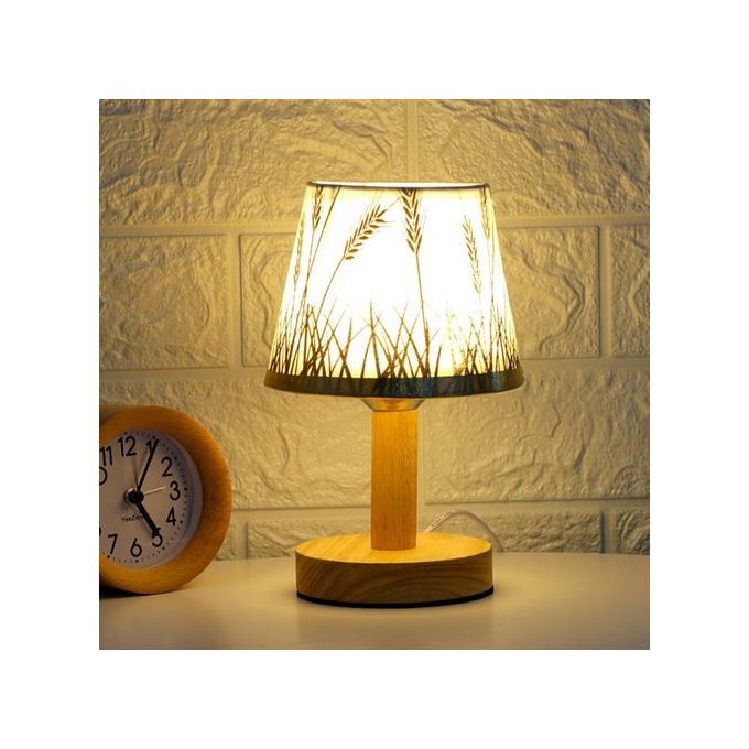 Shop Decorative Nordic USB Table Lamp Bedroom Bedside Night Light ...