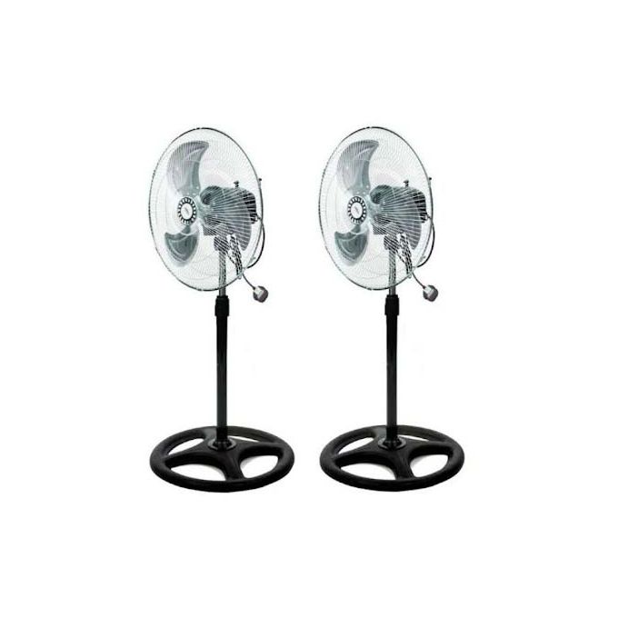 Shop 18 Inch Stand & Table Household Fan – Black (BUY 1 GET