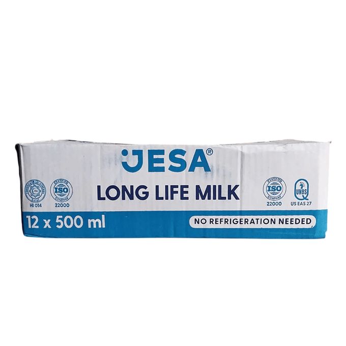 Shop UHT Long Life Milk - 500ml (12 Pack)