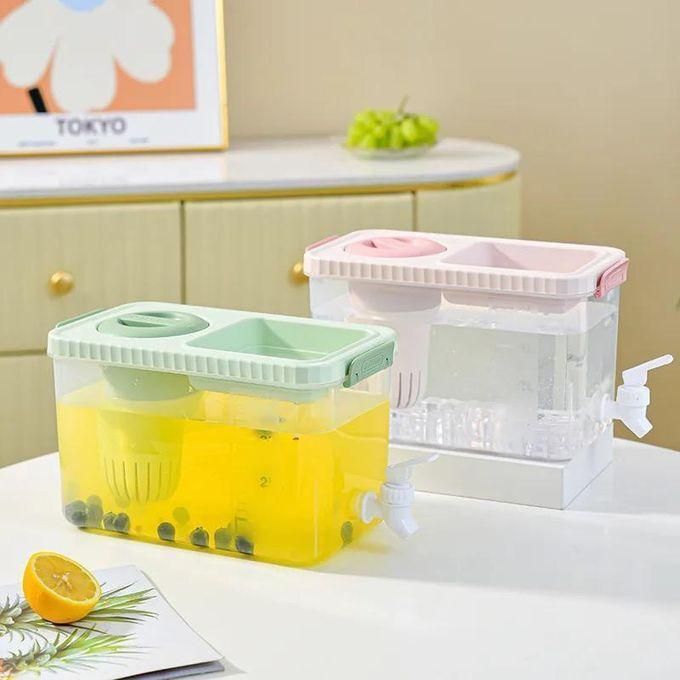 Shop Juice Dispenser with tap.Refrigerator Storage Multi