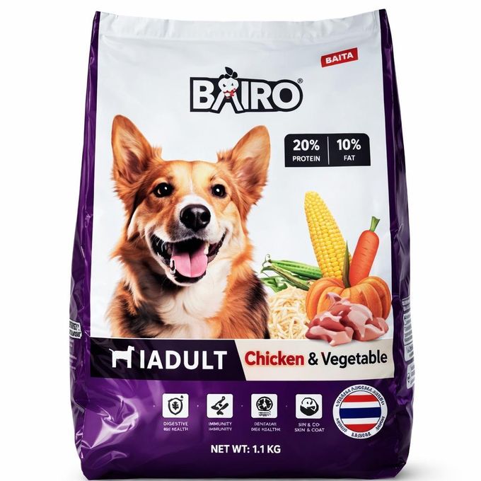 Shop Adult Dog Food Chicken & Vegetable – 1100g | Jumia Uganda