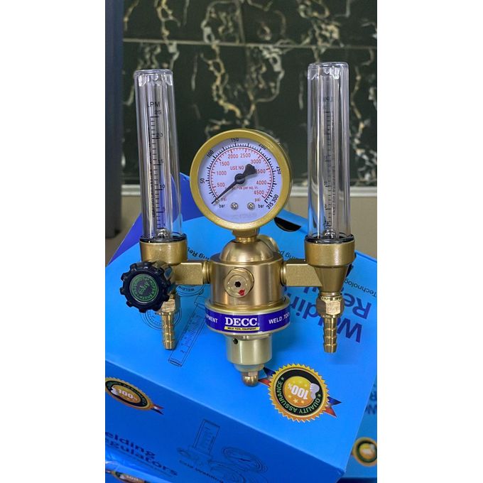 Shop DECC New excellent copper body dual flow dual regulation gas argon ...