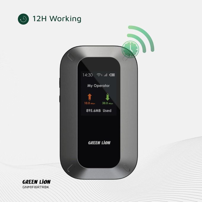 Shop High-Speed 4G LTE Portable MiFi Router with TFT HD