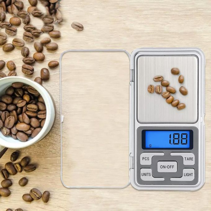 Shop High-Precision Digital Pocket Scale 500g/0.01g LCD Backlit Display ...