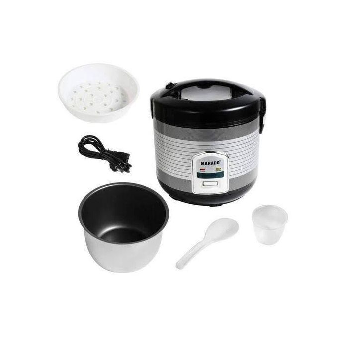Shop Electric Rice Cooker - 5Litres- White,Black