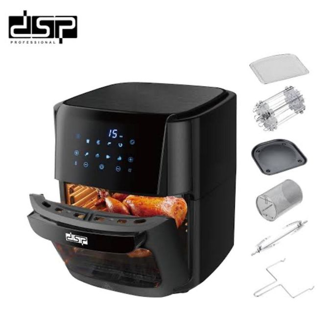 Shop 12L Digital Electric Hot Grill & Airfryer Oven -Black