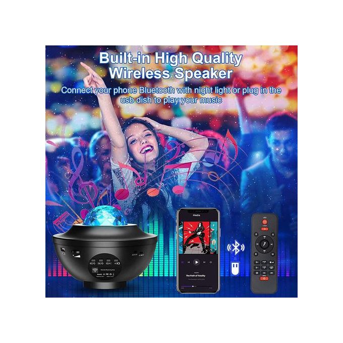 Shop USB LED Starry Sky Stage Effect Music App Control
