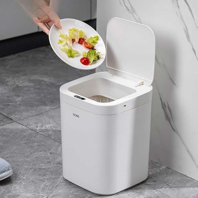 Shop Rechargable Sensor Smart Waste Bins Garbage Bin Automatic Smart ...