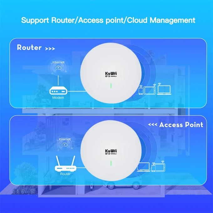Shop WiFi 6 Ceiling Access Point 1500Mbps Dual Band Gigabit