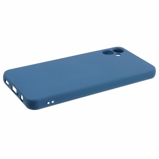Shop Galaxy A07 Luxury Soft Rubber Liquid Silicone Skin